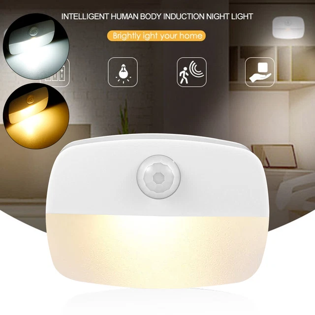 LED MOTION SENSOR PIR Light Cordless Battery Powered Night Light Closet Stair j $9.99 - PicClick AU