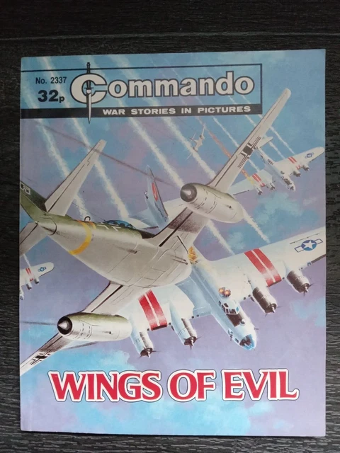 COMMANDO COMIC NUMBER 2337 Wings Of Evil Military Action Comic. EUR 4 ...
