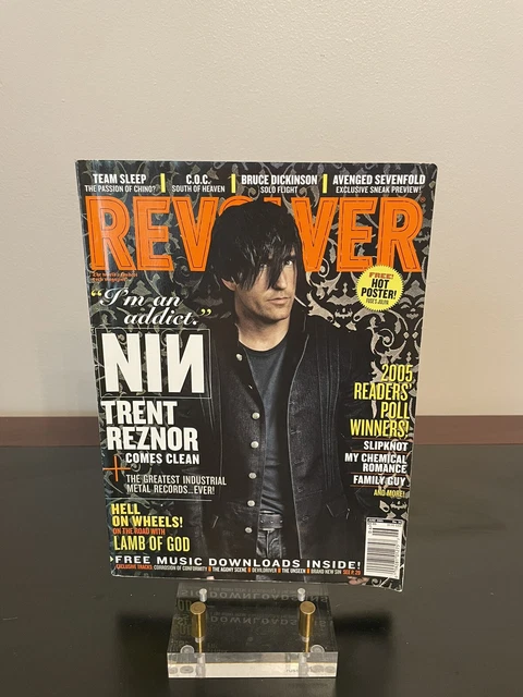 REVOLVER MAGAZINE JUNE 2005 Trent Reznor NIN Nine Inch Nails Cover Lamb ...
