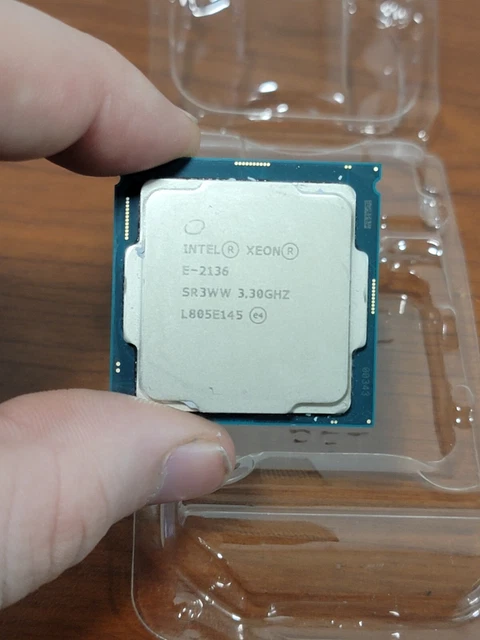 INTEL XEON E-2136 6-Core Desktop CPU (FCLGA1151, 3.30 GHz, SR3WW ...