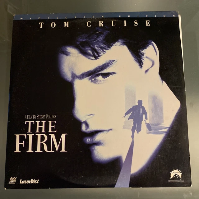 THE FIRM 1993 Laserdisc Tom Cruise, Ed Harris WIDESCREEN 90'S Thriller ...