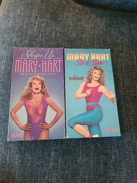 MARY HART FITNESS VHS Video Tapes - Shape Up And Fit & Firm £11.10 ...