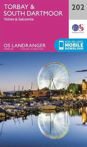 TORBAY & SOUTH Dartmoor (Map) OS Landranger Map EUR 15,11 - PicClick FR