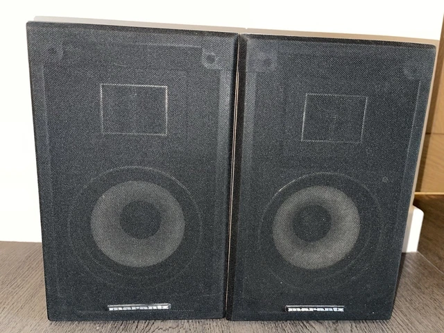 PAIR SPEAKERS MARANTZ HD 160 HD160 Vintage Hi-Fi 37cmx 23cm (14” x 9 ...