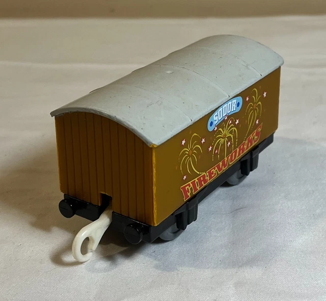THOMAS & FRIENDS - Trackmaster Train Car - Brown Sodor Fireworks ...