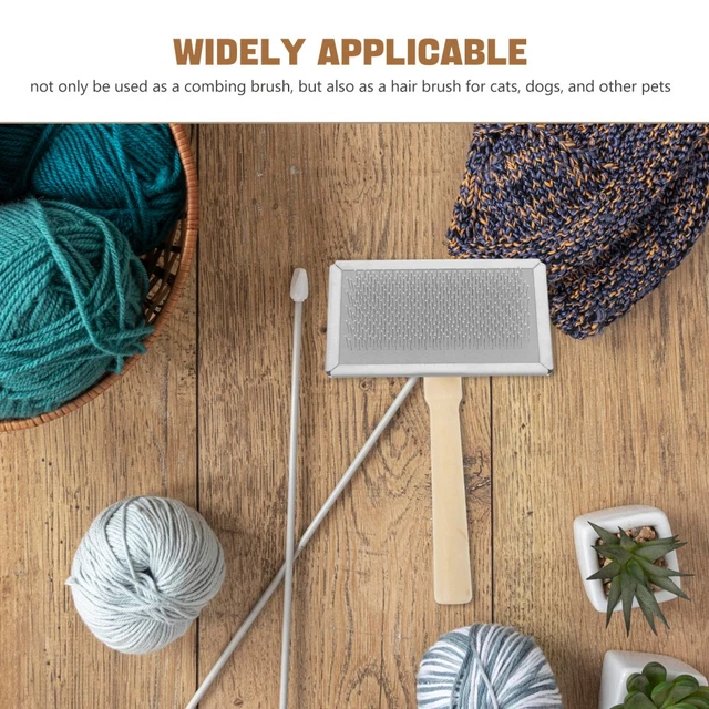 WOOL CARDERS BRUSHES for DIY Needle Felting and Fiber Craft Projects ...