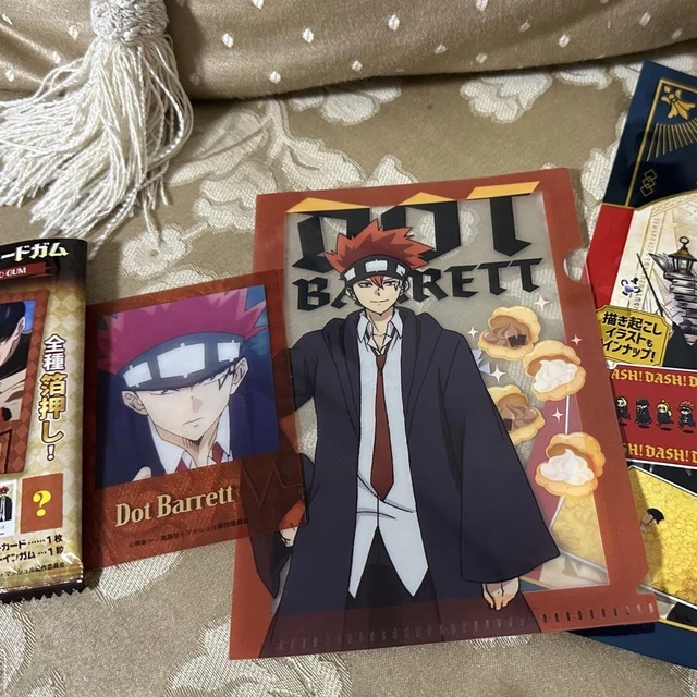 MASHLE: MAGIC AND Muscles Daiso Clear Photo Card File Dot Barrett EUR ...