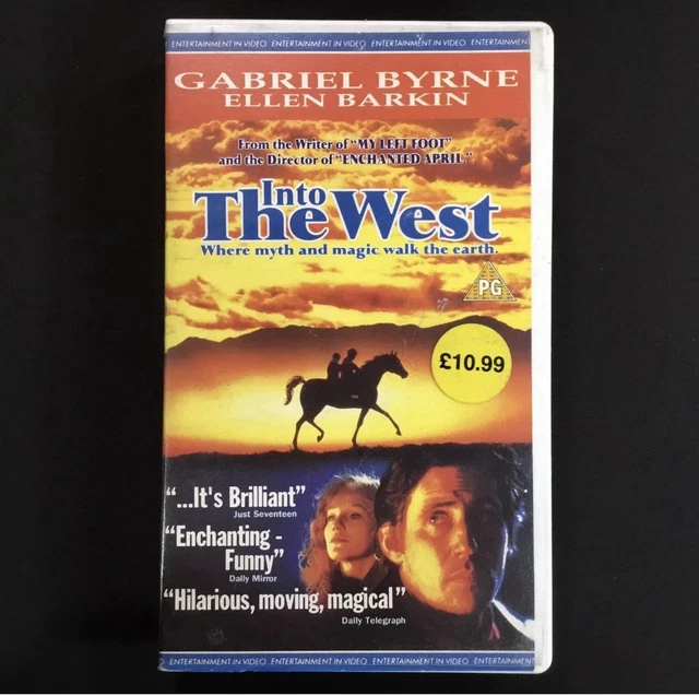 INTO THE WEST, VHS Video, Gabriel Byrne, Cert PG Movie £4.00 - PicClick UK