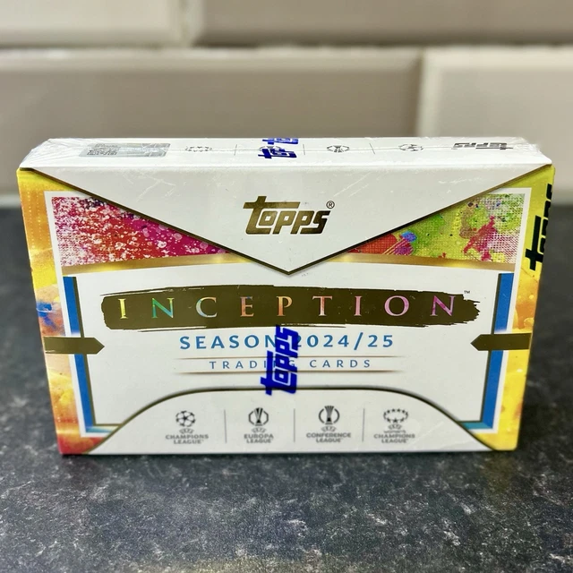 2024/25 TOPPS INCEPTION UEFA Club Competitions Hobby Box | Brand New ...