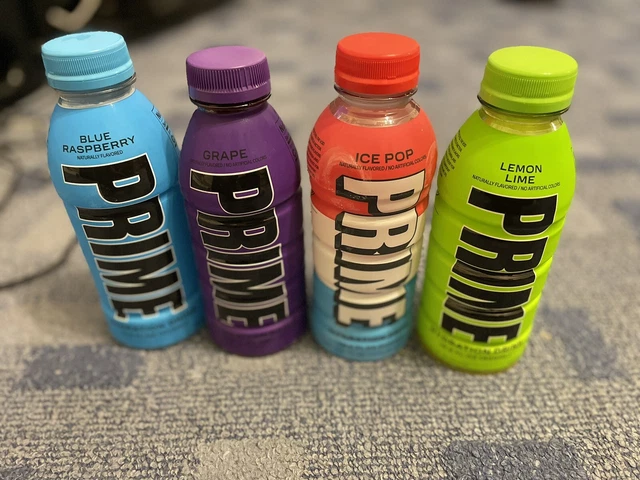 PRIME HYDRATION ENERGY Drink - Ice Pop, 500ml USA Bottle Version £10.00 ...