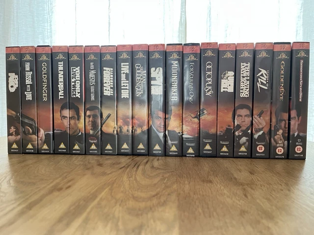 JAMES BOND VIDEO Collection £0.99 - PicClick UK