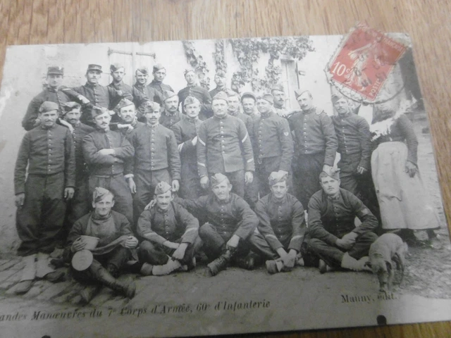 CPA SOLDATS POILUS WW1 corps d armée 7 eme 87 EUR 1,00 - PicClick FR