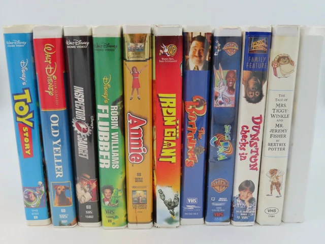 LOT OF 11 Disney VHS tapes - All Tapes Tested. Play Like New! EUR 33,91 ...