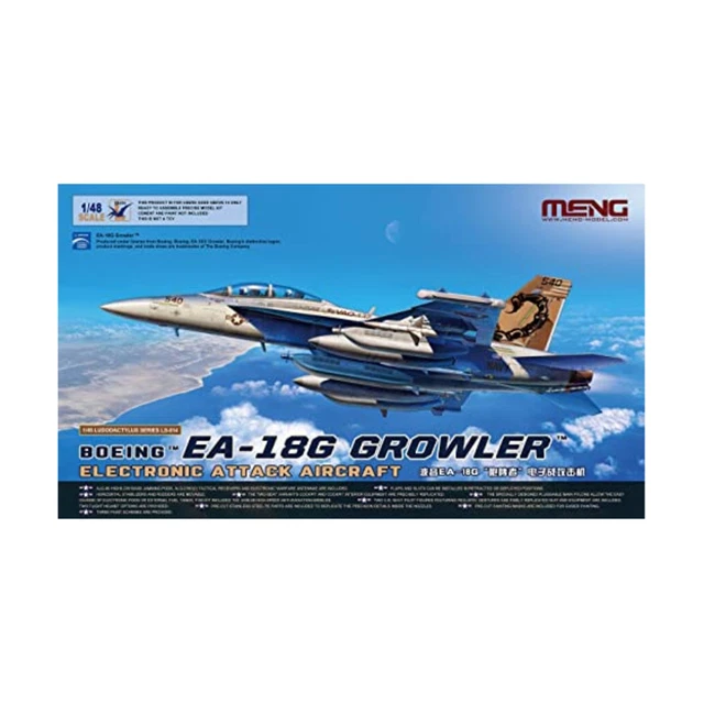 MENG MODÈLES MODÈLE Historique Boeing EA-18 G Growler Avion D'Attaque ...