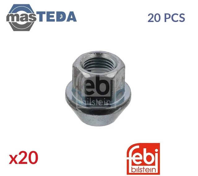 33925 WHEEL NUT Febi Bilstein 20Pcs For Daewoo Matiz 0.8,1.0 0.8L,1L £ ...