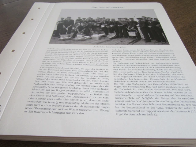 DEUTSCHES MARINE ARCHIV 4 Seemannsleben 3012 Backschafter beim ...