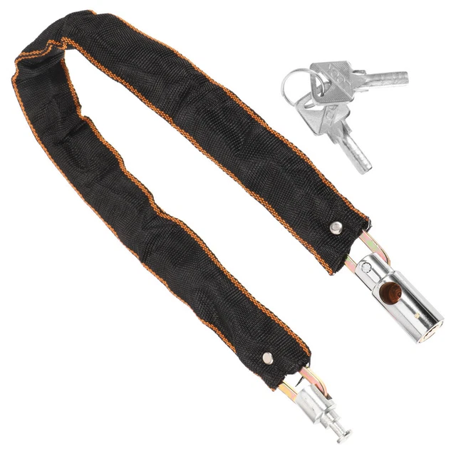 LOCK WITH KEYS Chain Security Cycling Electric Battery £10.42 - PicClick UK