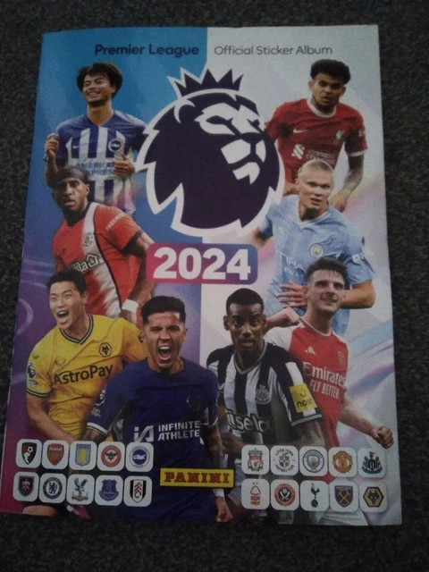 PANINI PREMIER LEAGUE 2024 Official Sticker Album £5.70 - PicClick UK
