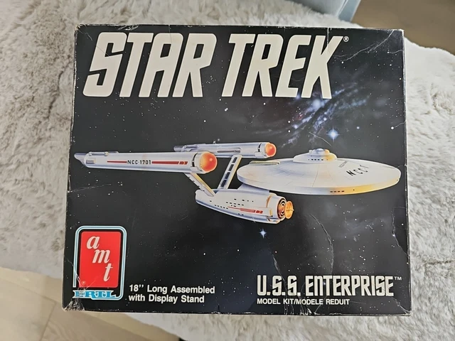 STAR TREK USS Enterprise 1/650 Scale Model Kit AMT #6676 £24.99 ...