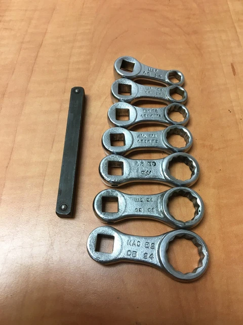 MAC TOOLS USA 7pc Chrome Torque Adapter Set CB12 to CB24 - 3/8” Drive £ ...