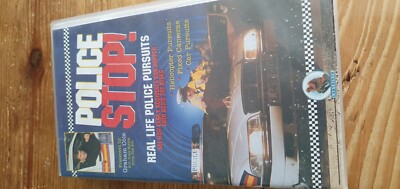 POLICE STOP REAL life police pursuits VHS video cassette. £3.99 ...