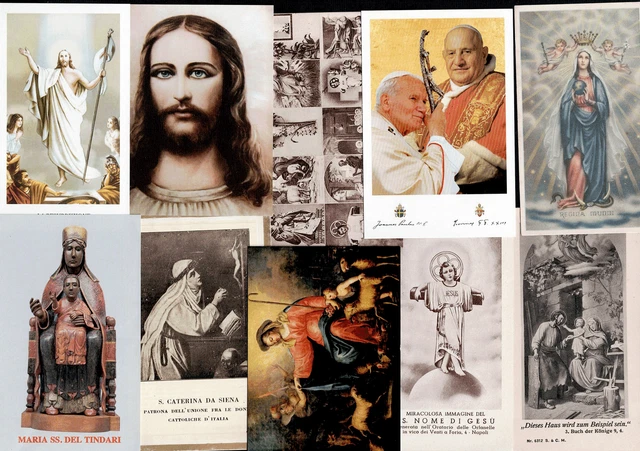 LOTTO SANTINI-HOLY CARDS lot-lot images pieuses-konvolut andachtsbild n ...