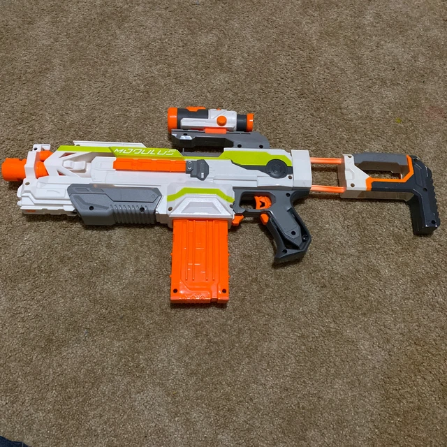 NERF N-STRIKE MODULUS ECS-10 Blaster Dart Gun £21.88 - PicClick UK