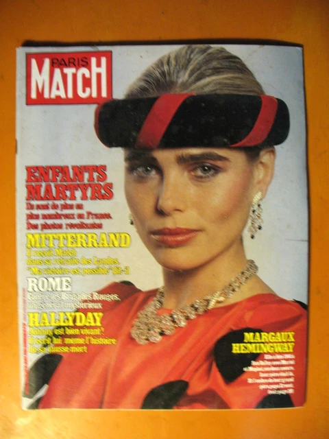 PARIS MATCH N° 1651 du 16/01/1981- Margaux Hemingway. Enfants martyres ...