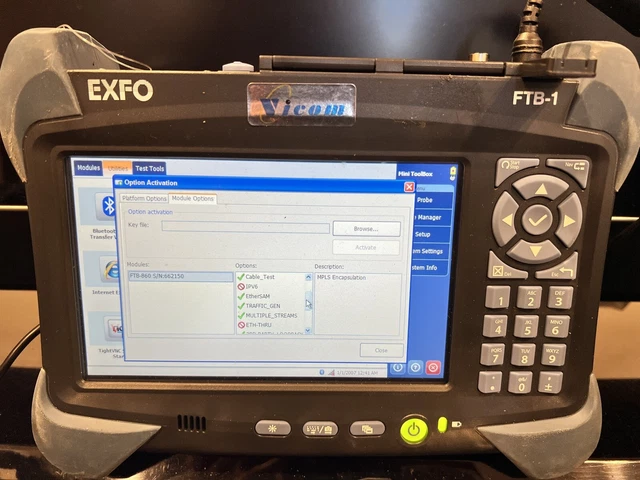 EXFO FTB-1 FTB-870 Net Blazer probador multiservicio EUR 1.246,28 - PicClick ES