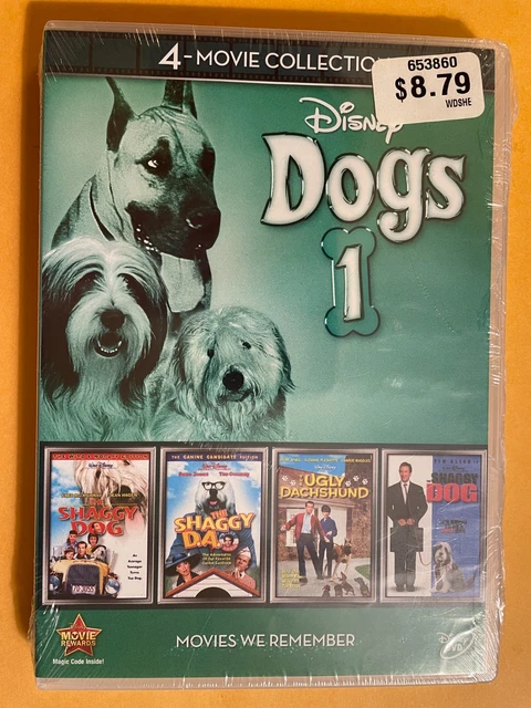 DISNEY DOGS 1 4-Film Collection (DVD, 2012, 4-Disc) NEW kids & family ...