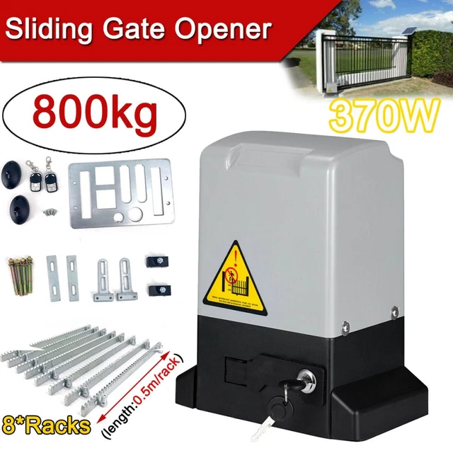 SCHIEBETORANTRIEB TORÖFFNER 370W 220V Motor Schiebetor 800kg Tor ...