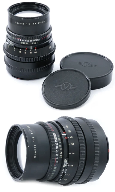 Hasselblad Zeiss Sonnar 150mm F4 T Red Bayonet Mount V Fit With 500 C Cm Models £519 59