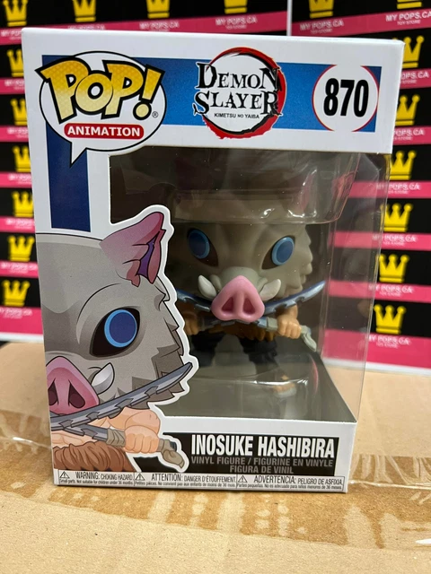 **IN HAND** FUNKO Pop! ANIME DEMON SLAYER INOSUKE HASHIBIRA #870 $30.99 ...