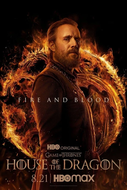 HOUSE OF THE Dragon Serie Tv 2022 Il Trono Di Spade Poster Locandina 45X32Cm EUR 14,90 - PicClick IT