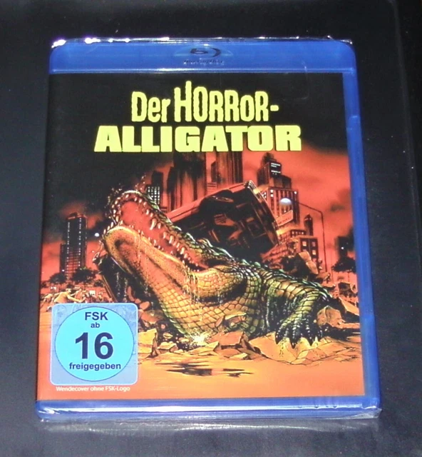 DER HORROR -ALLIGATOR Uncut Limitierte Blu Ray Cover B Schneller ...