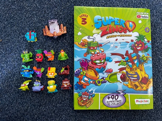 SUPERZINGS SUPERTHINGS SERIES 3 - 13 Figures, Speed Demon Vehicle ...