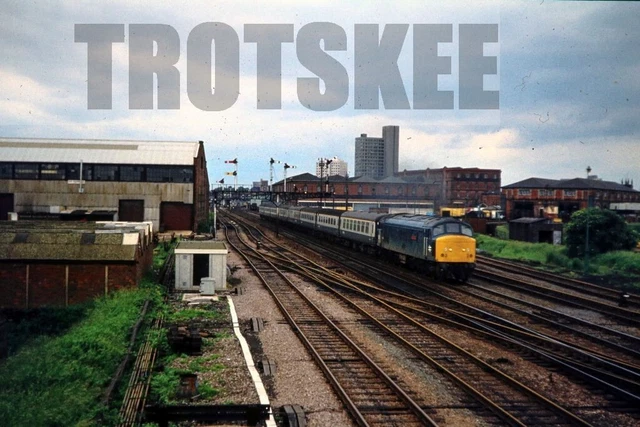 35MM SLIDE BR British Rail Diesel Loco Class 45 45104 Bell Lane 1980 ...