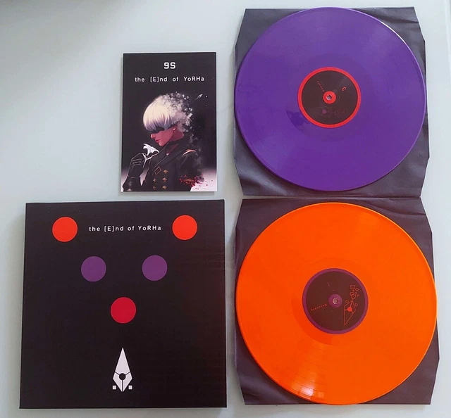 NIER AUTOMATA END of Yorha 2LP VINYL SOUNDTRACK OST RARE Not Moonshake ...