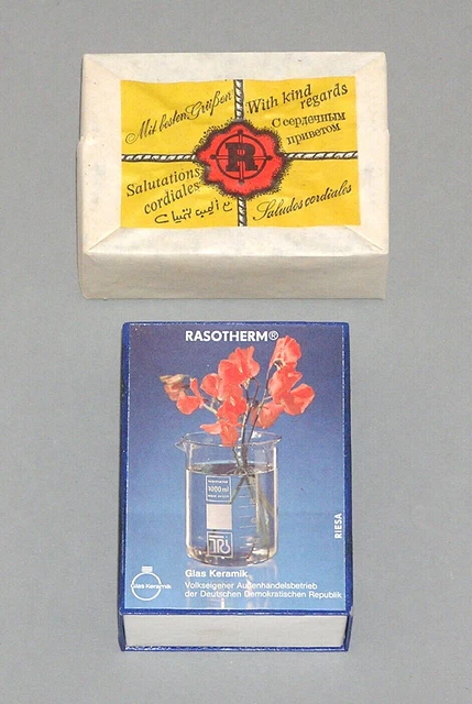 VEB RIESA STURM-/ Streich-Hölzer Streichholzschachtel Rasotherm - DDR ...