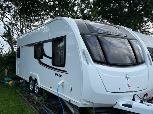 SWIFT 650 SLINE touring caravan £17,500.00 - PicClick UK