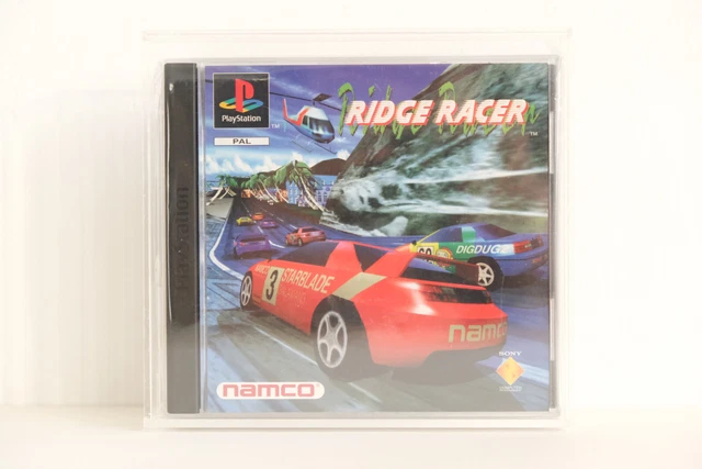 SONY PLAYSTATION PS1 PAL Ridge Racer Namco Cover Completa CIB ...