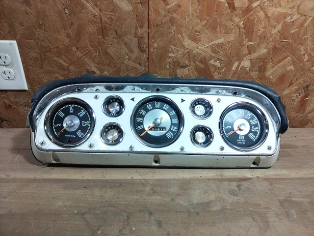 1970'S FORD TRUCK Speedometer F600 COE C Series Firetruck With ...