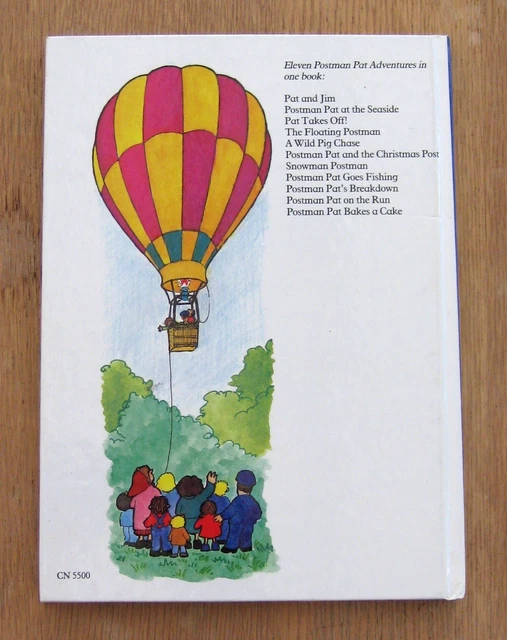 POSTMAN PAT’S BIG Adventure Storybook John Cunliffe 1987 Vintage ...