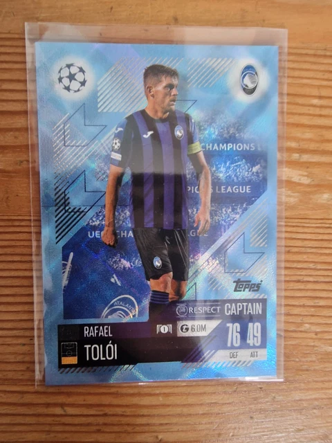 CRYSTAL CAPTAIN RAFAEL Toloi Match Attax 2024/2025 Atalanta 24/25 Topps ...