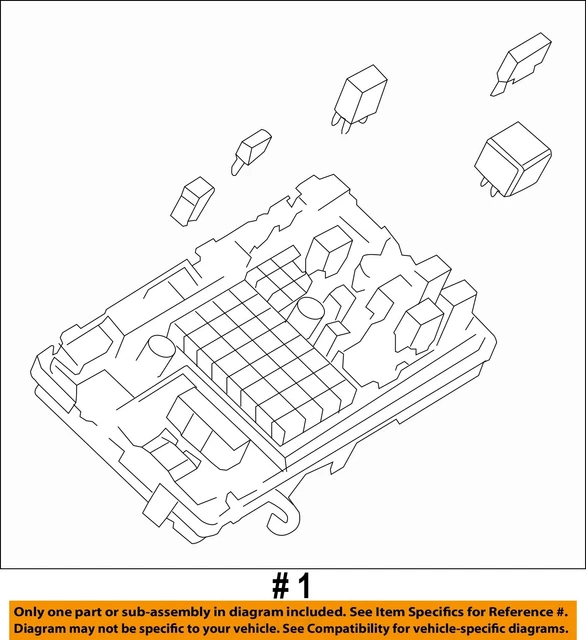 GM OEM ELECTRICAL Fuse Relay-Junction Block 25888290 $379.21 - PicClick CA