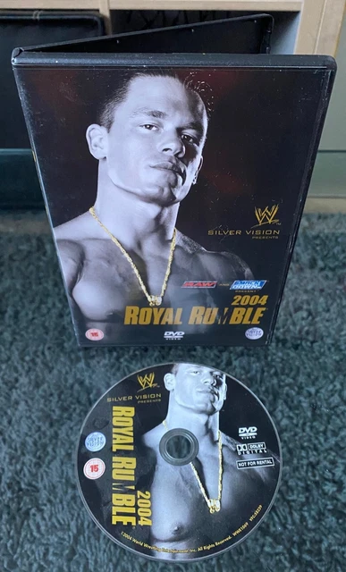 WWE ROYAL RUMBLE 2004 DVD John Cena Triple H Shawn Michaels WWF ...