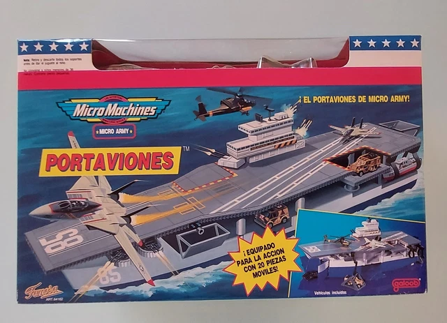 MICRO MACHINES. ARMY. Sea Hawk (#Aircraft) Carrier. Galoob. 1993. New ...