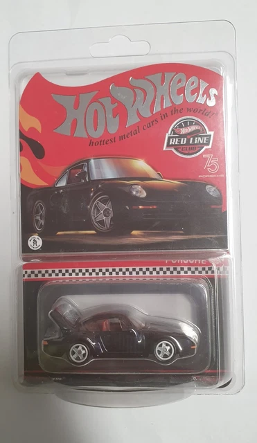 HOT WHEELS COLLECTORS RLC Exclusive 1986 Porsche 959 Spectraflame noir à la main EUR 48,85 ...