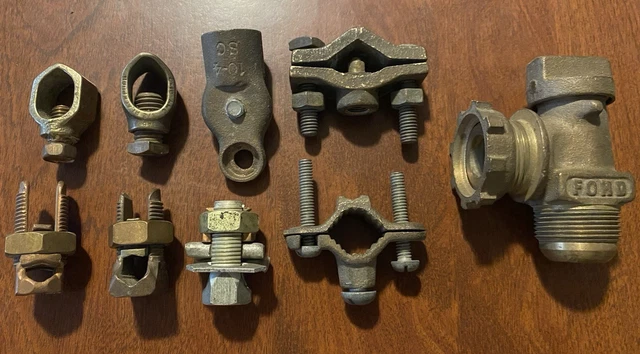 FORD METER BOX Yoke Grip Joint Brass Water Service Angle Valve £36.88 ...