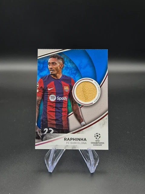 TOPPS UCC FLAGSHIP 2023-24 - Raphinha FC Barcelona - Relic Card /99 EUR ...